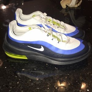Nike | Shoes | Nike Air Max Axis Shoe Black Blue White Aa24619 | Poshmark